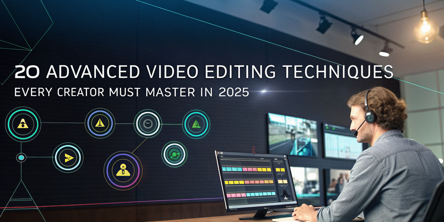 20 Advanced Video Editing Techniques Every Creator Must Master in 2025 ...