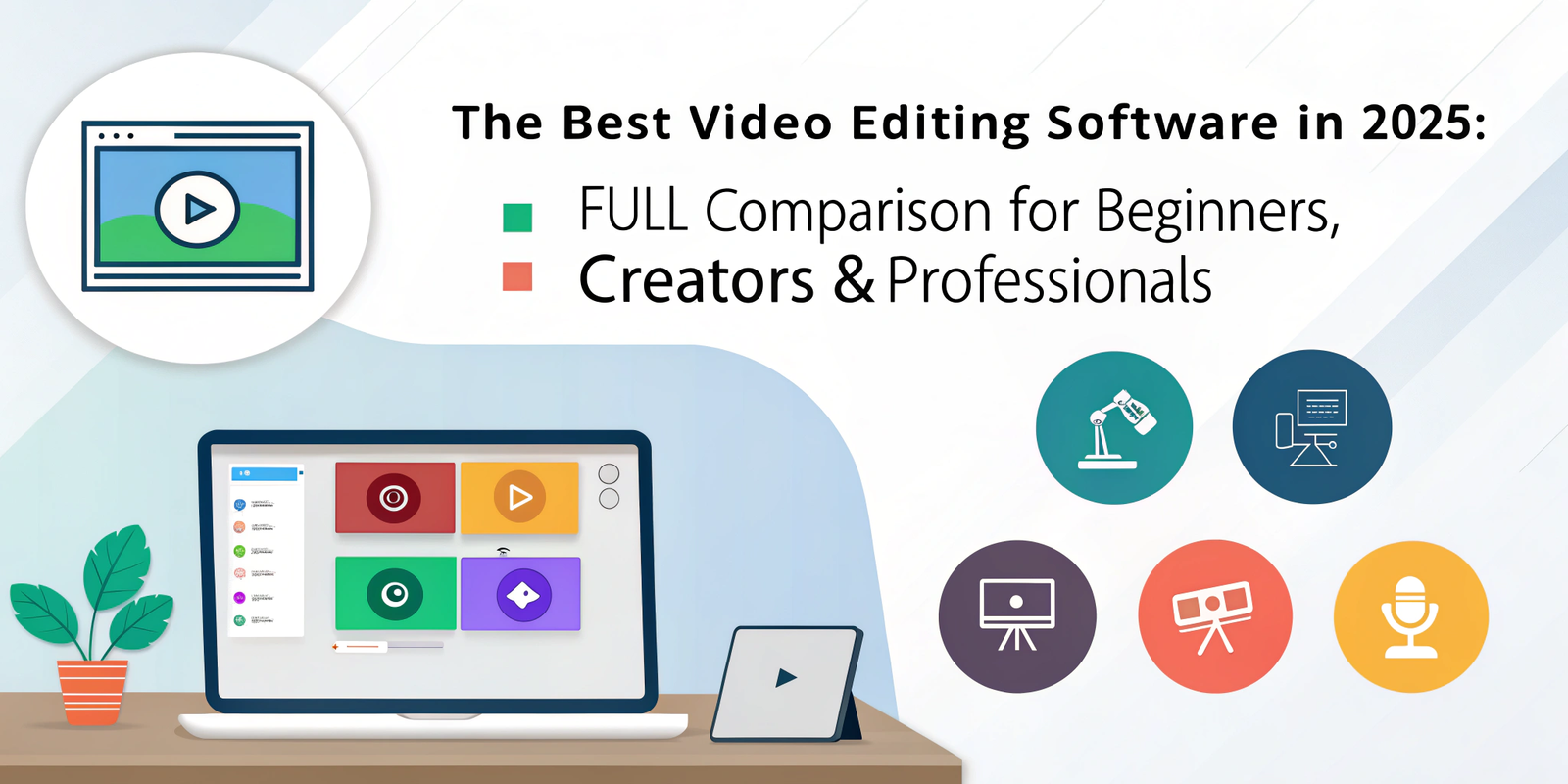 The Best Video Editing Software in 2025: Full Comparison for Beginners ...
